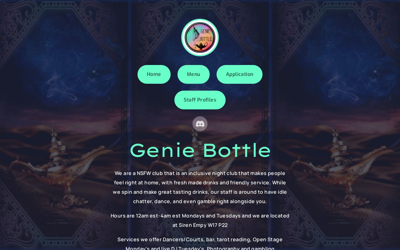 Genie Bottle